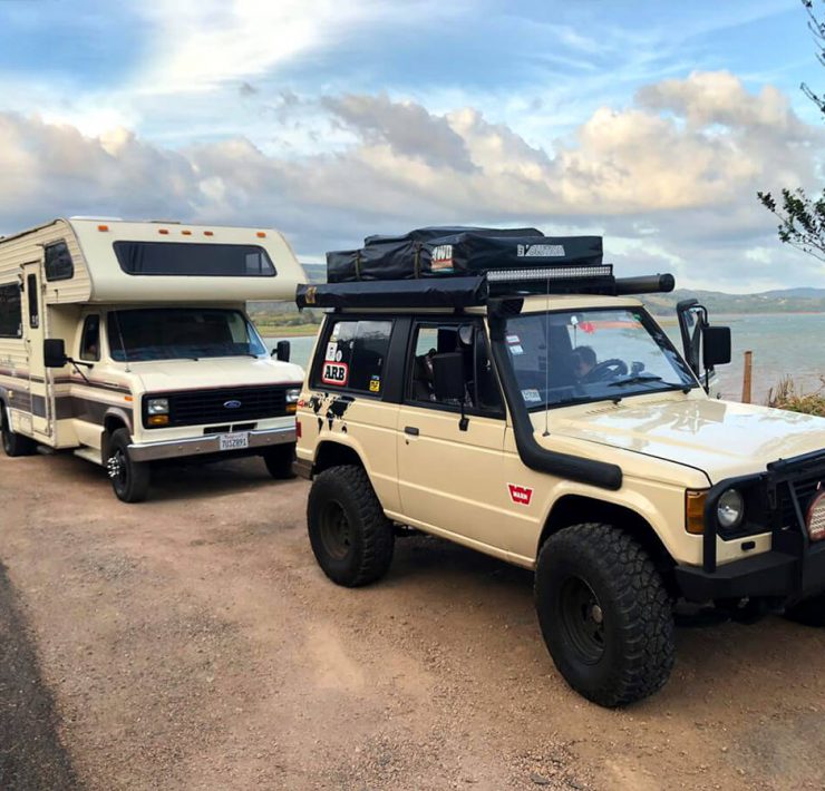 Pure Life with Shorty Overlander - Lifted 1st gen Mitsubishi Montero ...