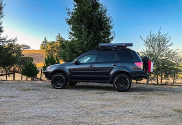 Off-road Modified 3rd Gen Subaru Forester SH with a 2.5" Lift