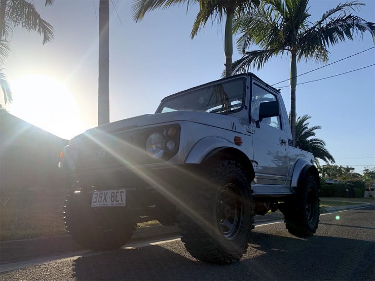 Cool Lifted 1997 Suzuki Sierra SJ80 Off Road Build on 31" Mud Tires