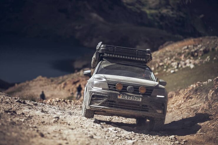 VW Tiguan Lifted on 30"s - Off Road Ready Overland Build