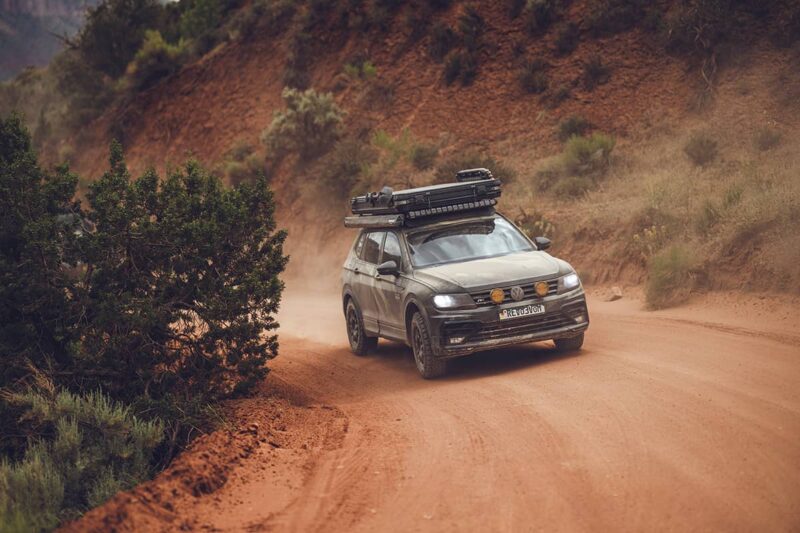 VW Tiguan Lifted on 30"s - Off Road Ready Overland Build