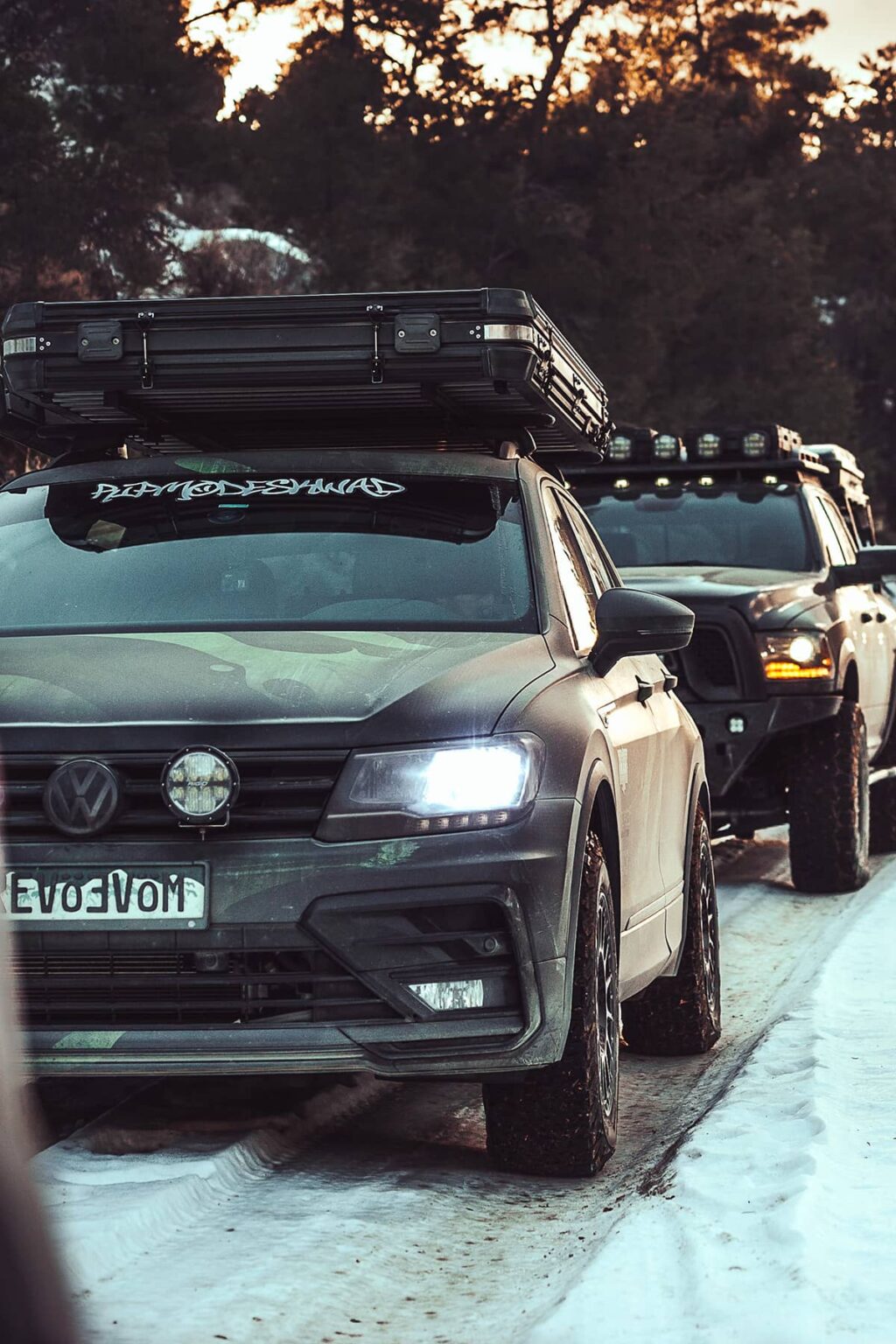 VW Tiguan Lifted on 30"s - Off Road Ready Overland Build