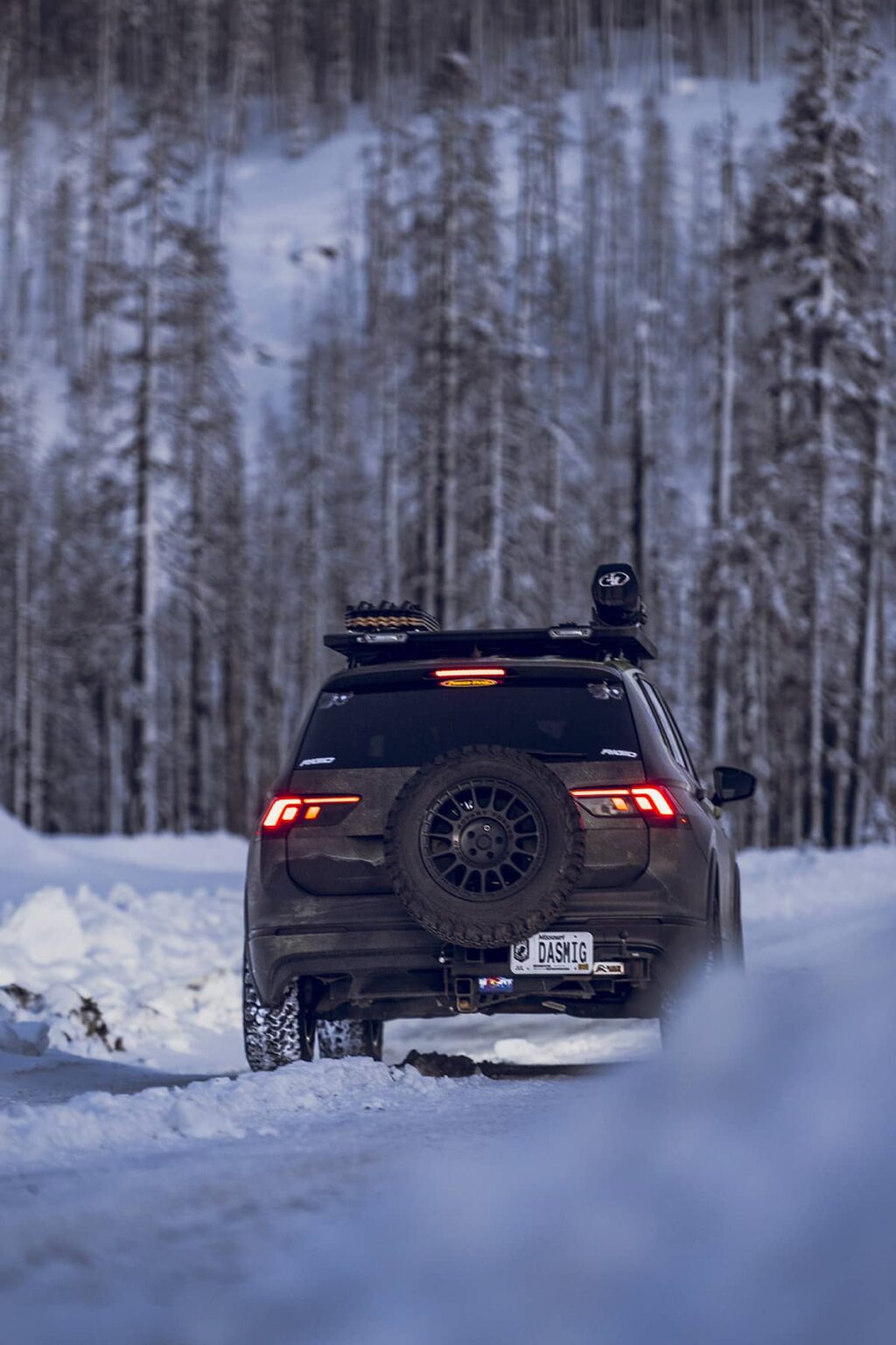 VW Tiguan Lifted on 30"s - Off Road Ready Overland Build