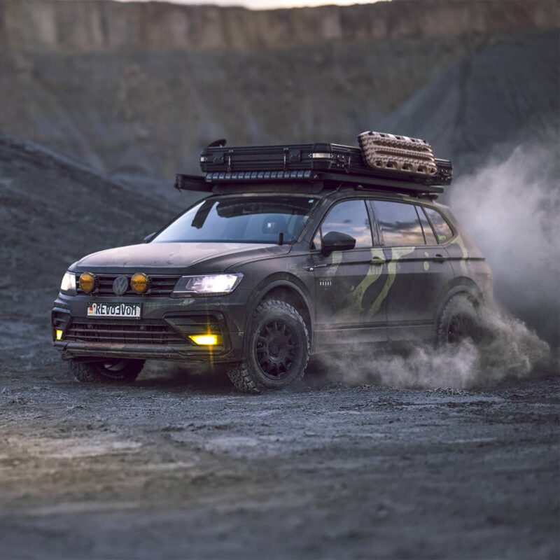 VW Tiguan Lifted on 30"s - Off Road Ready Overland Build