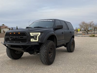 Ford Expedition With a Gen 2 Raptor Front-end